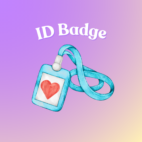 ID Badge – Crafting Cute Things